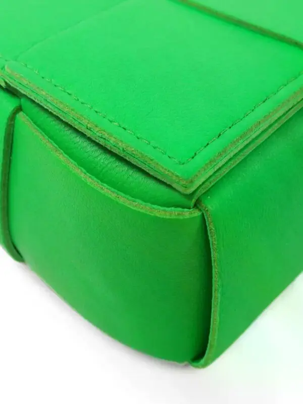 Bottega Veneta Cassette Crossbody Bag - Green