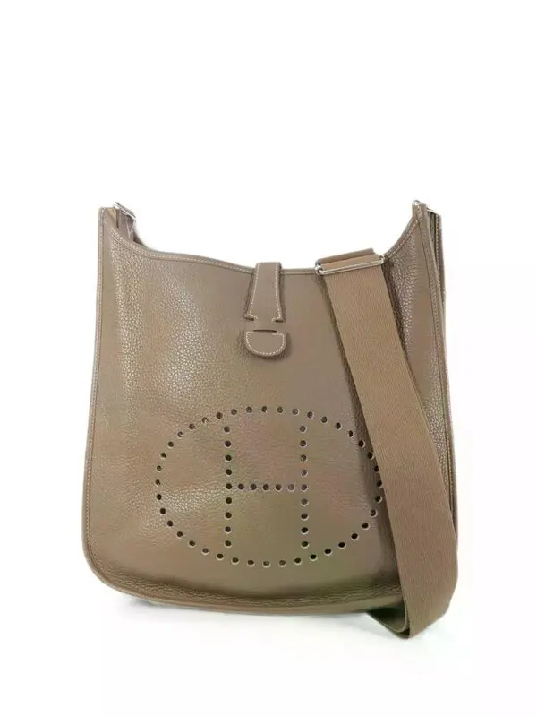 Hermès 2015 Gm Evelyne Leather Shoulder Bag