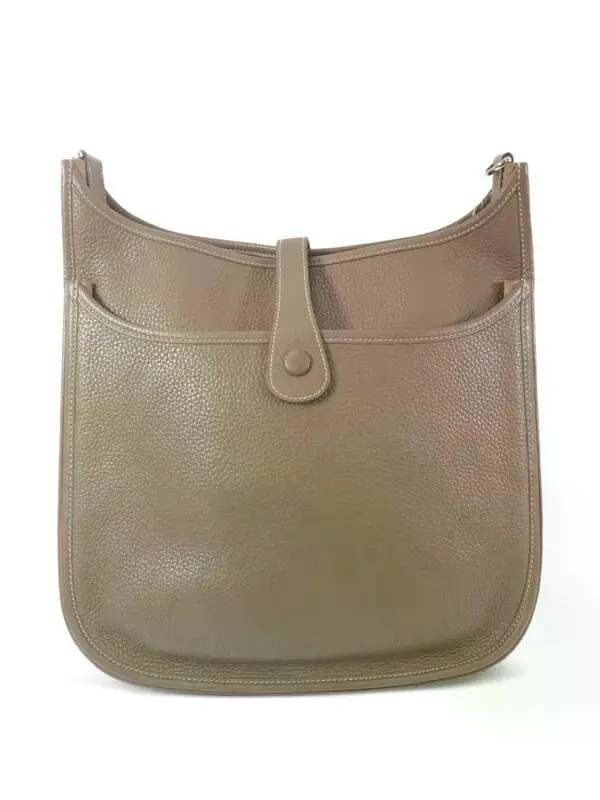 Hermès Evelyne Leather Shoulder Bag - Brown