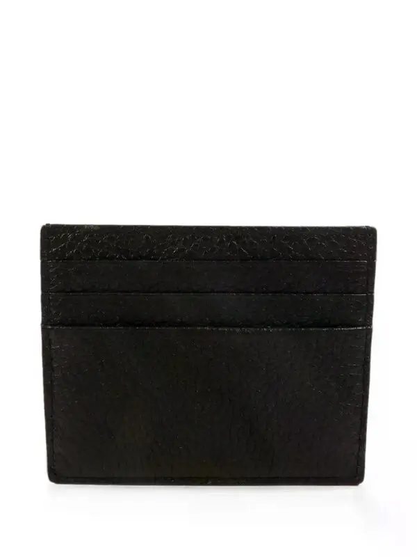 Prada Enamelled Triangle Logo Card Holder