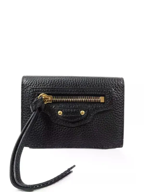 Balenciaga Mini Neo Classic Wallet - Black