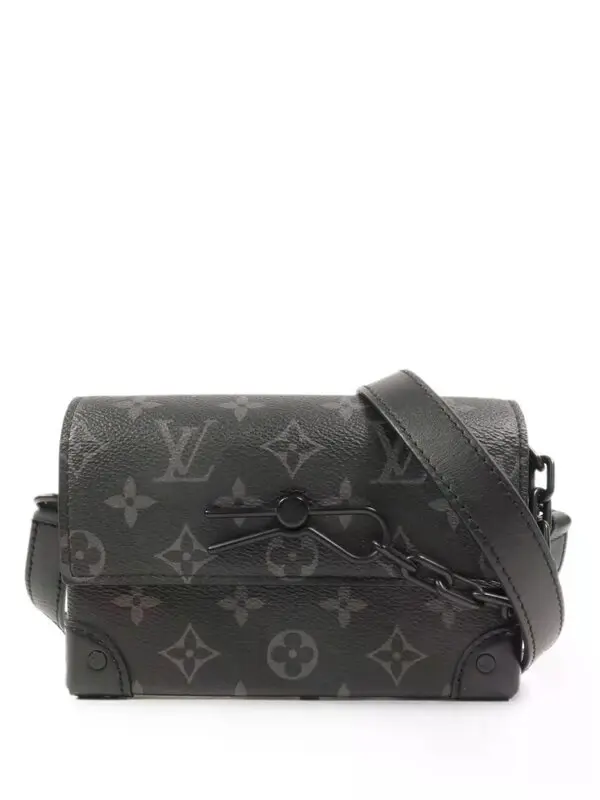 LOUIS VUITTON Steamer Monogram Eclipse Shoulder Bag