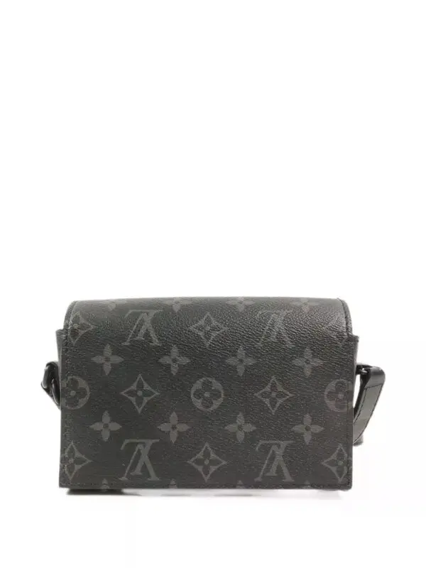 LOUIS VUITTON Steamer Monogram Eclipse Shoulder Bag