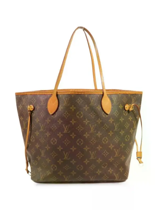 LOUIS VUITTON Mm Neverfull Monogram Tote Bag - Brown
