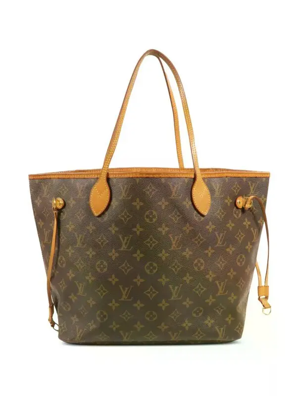 LOUIS VUITTON Monogram Canvas Tote Bag - Brown