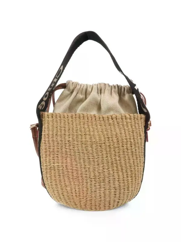 Chloé Woody Basket Tote Bag - Neutrals