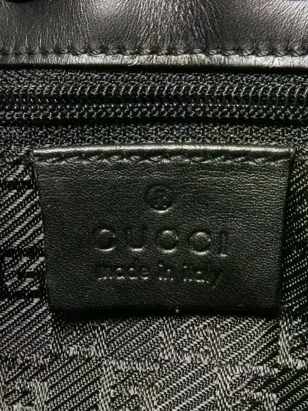 Gucci Eyelet Drawstring Handbag