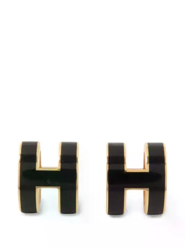 Hermès Pop H Enamel Earrings
