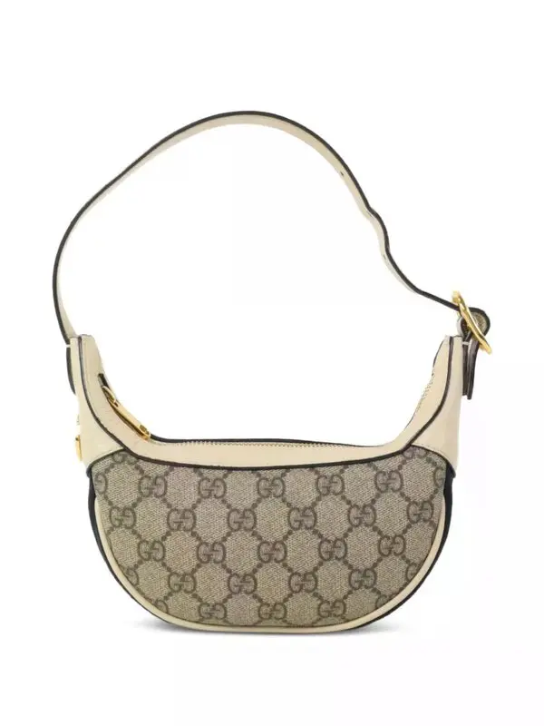 Gucci Ophidia Gg Supreme Canvas Shoulder Bag - Neutrals