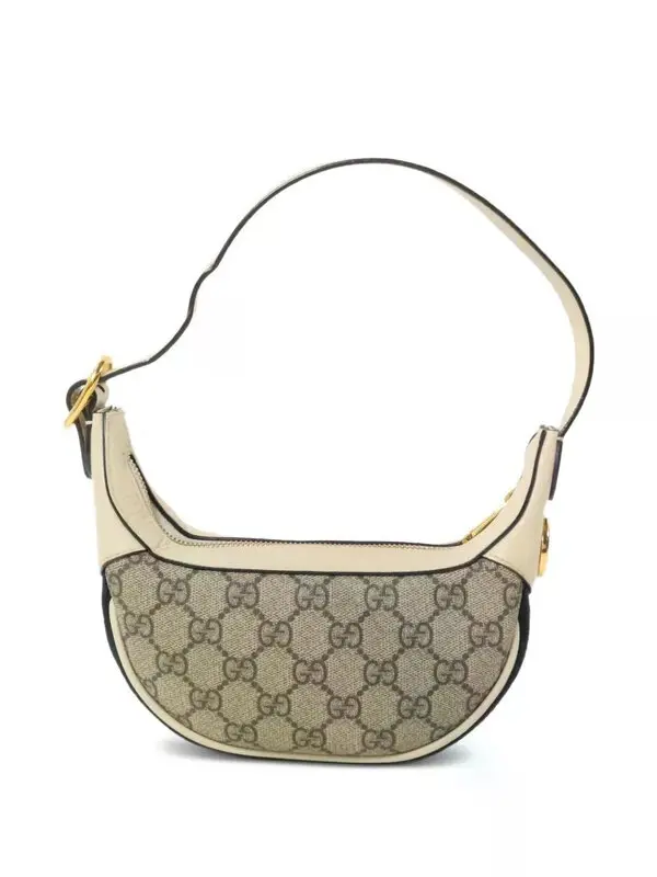 Gucci Ophidia Gg Supreme Canvas Shoulder Bag - Neutrals