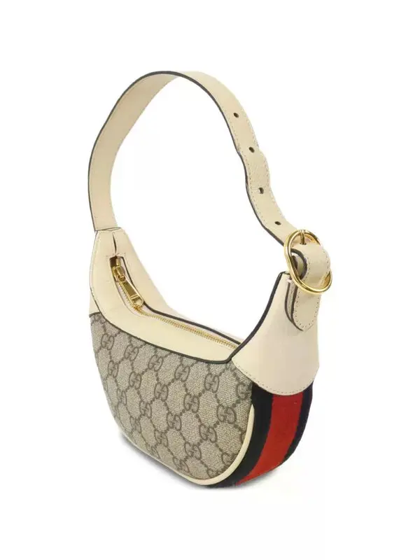 Gucci Ophidia Gg Supreme Canvas Shoulder Bag - Neutrals