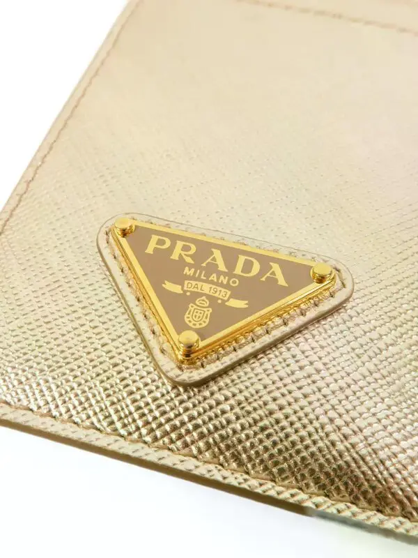 Prada Logo-plaque Holder Card Case