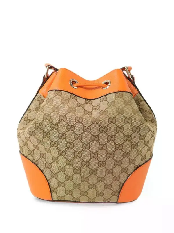 Gucci Gg-pattern Bucket Bag