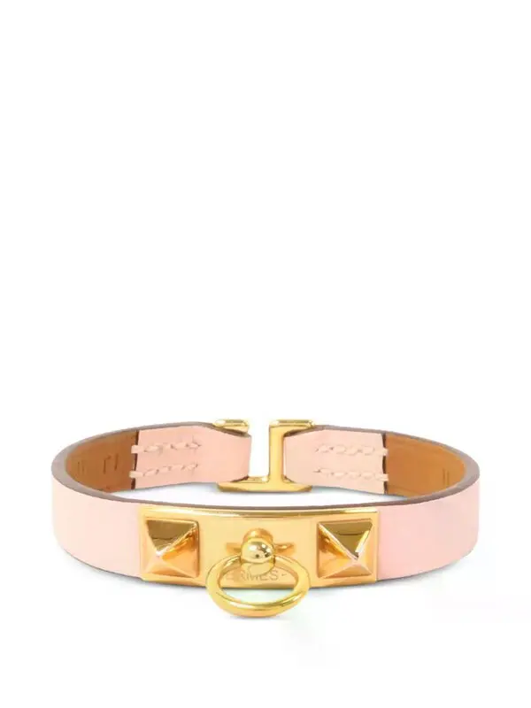 Hermès Mini Riviere Bangle Bracelet - Pink