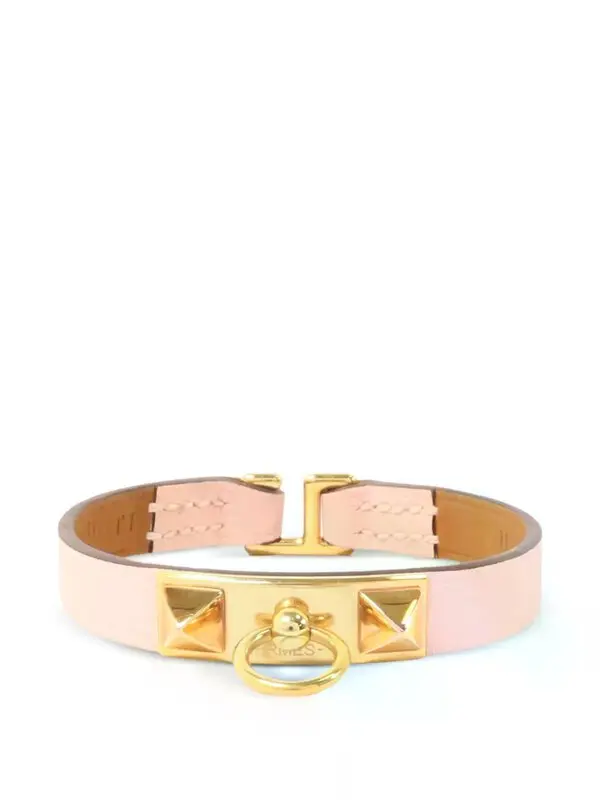 Hermès Mini Riviere Bangle Bracelet - Pink