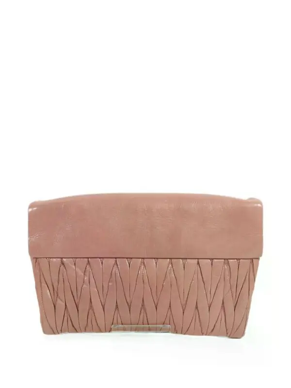 Miu Miu Matelassé Leather Shoulder Bag