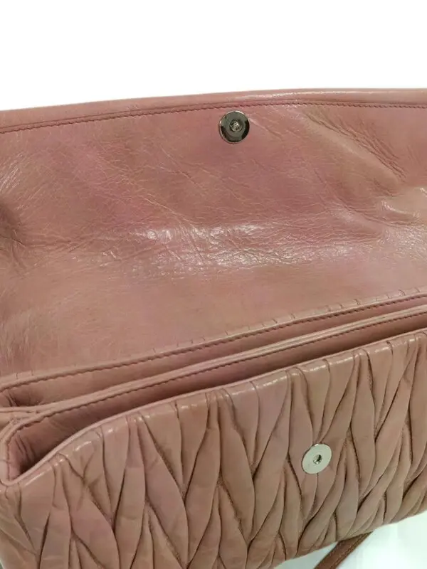 Miu Miu Matelassé Leather Shoulder Bag