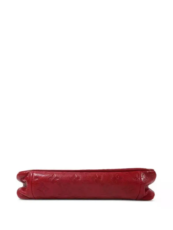 LOUIS VUITTON Enigme Empreinte Leather Clutch Bag
