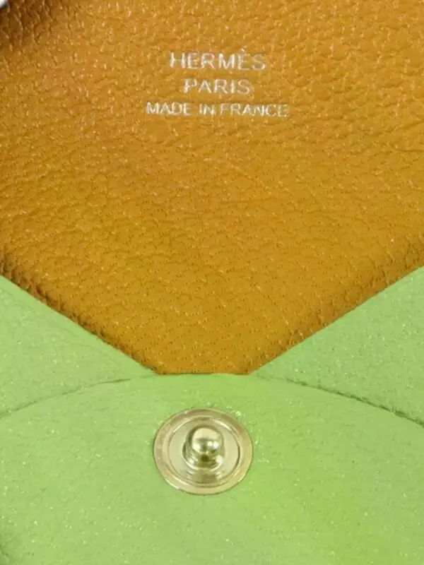 Hermès Bastia Coin Purse - Green