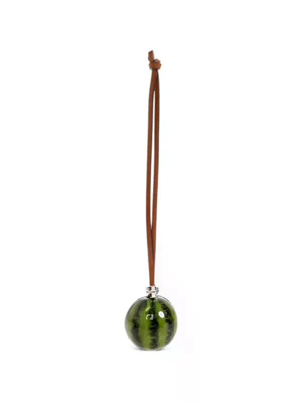 Tory Burch Watermelon-motif Bag Charm - Green