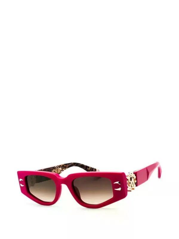 Roberto Cavalli Geometric Frame Sunglasses