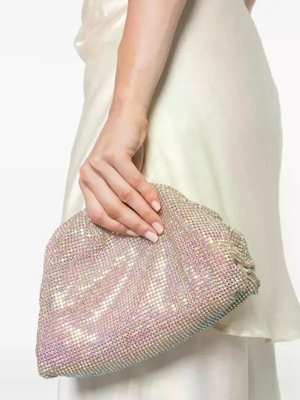 TWENTY FOURHAITCH Petra Crystal Embellished Clutch Bag