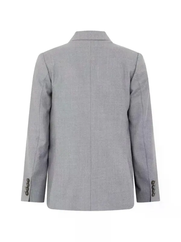 SLOWEAR Double-breasted Peaked-lapel Jacket