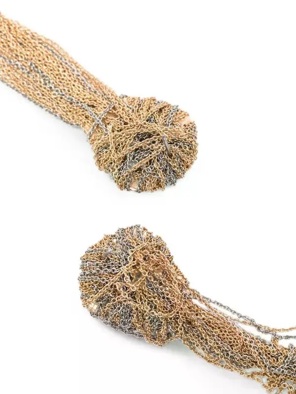 Patrizia Pepe Fringe Drop Earrings