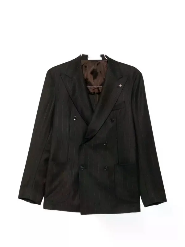 Tagliatore Stripe-pattern Double-breasted Suit