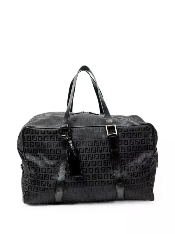 Fendi Collapsible Zucchino-pattern Travel Bag