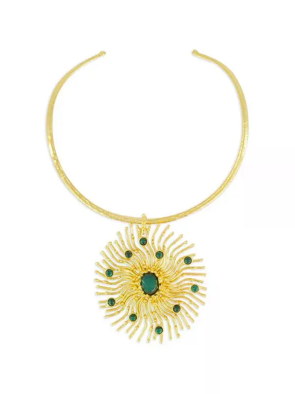 Sylvia Toledano Sunshine Malachite Necklace