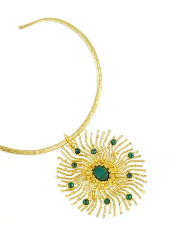 Sylvia Toledano Sunshine Malachite Necklace
