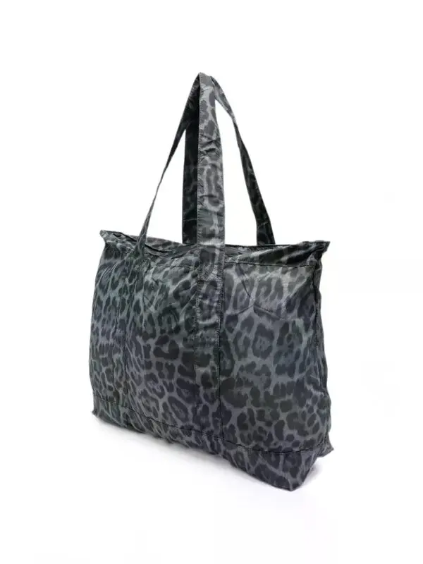 Adidas By Stella McCartney Leopard-print Logo-print Tote Bag