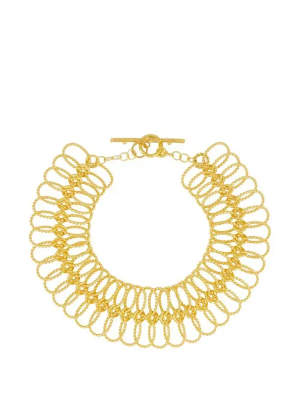 Sylvia Toledano Xxl Link Twisted-link Collar Necklace