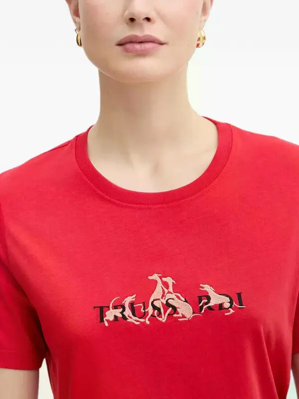 TRUSSARDI Embroidery T-shirt