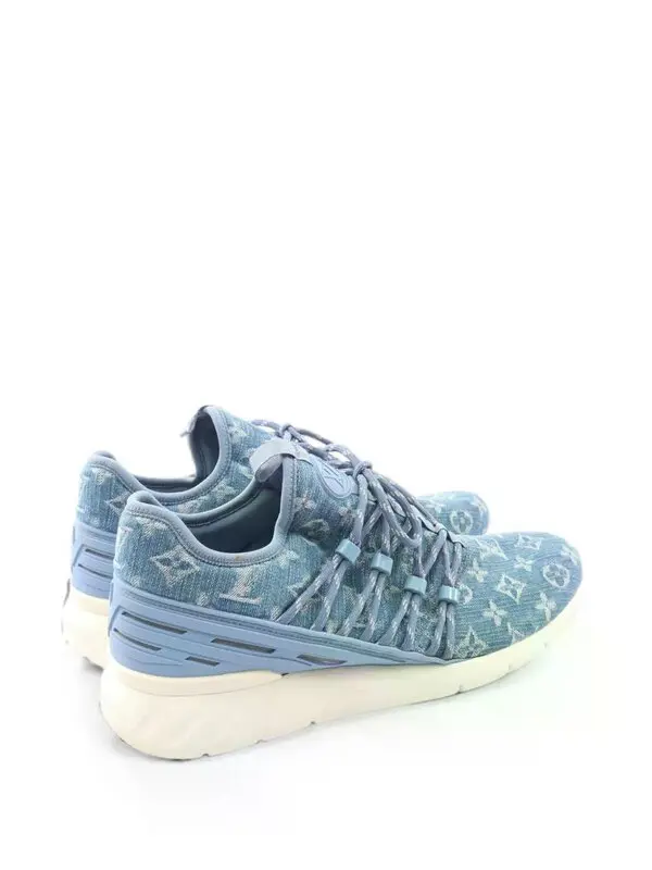 LOUIS VUITTON 2000s Fastlane Monogram Sneakers