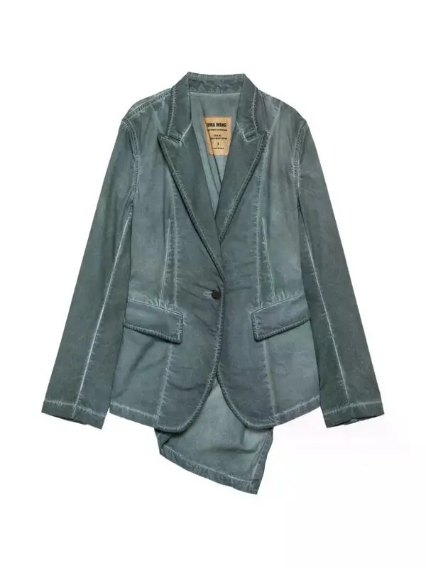 UMA WANG Notched-lapels Single-breasted Blazer