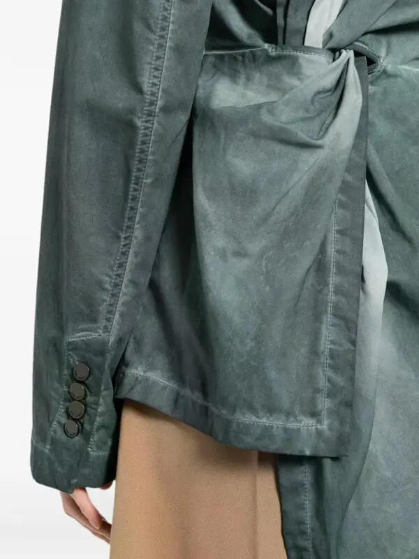 UMA WANG Notched-lapels Single-breasted Blazer