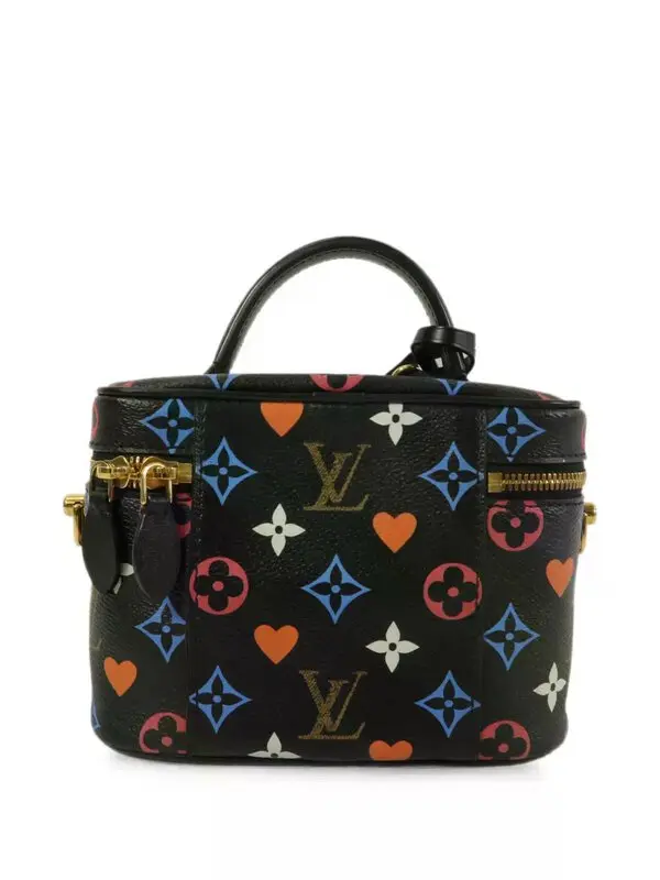 LOUIS VUITTON Game On Vanity Pm Handbag - Black