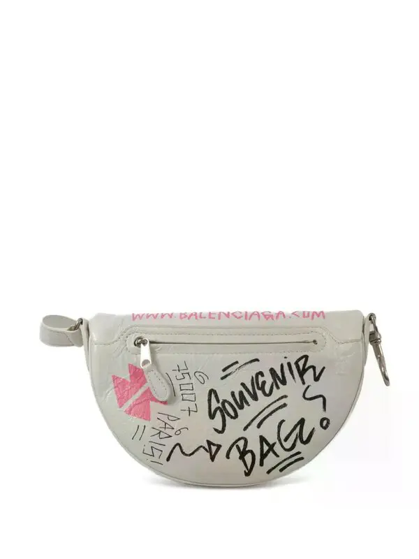 Balenciaga Souvenir Graffiti Belt Bag