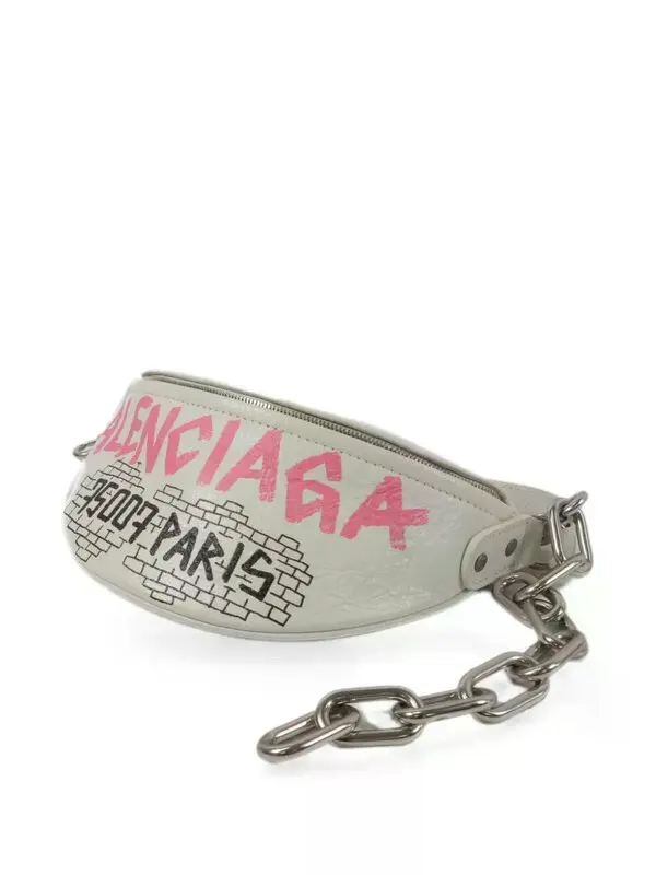 Balenciaga Souvenir Graffiti Belt Bag