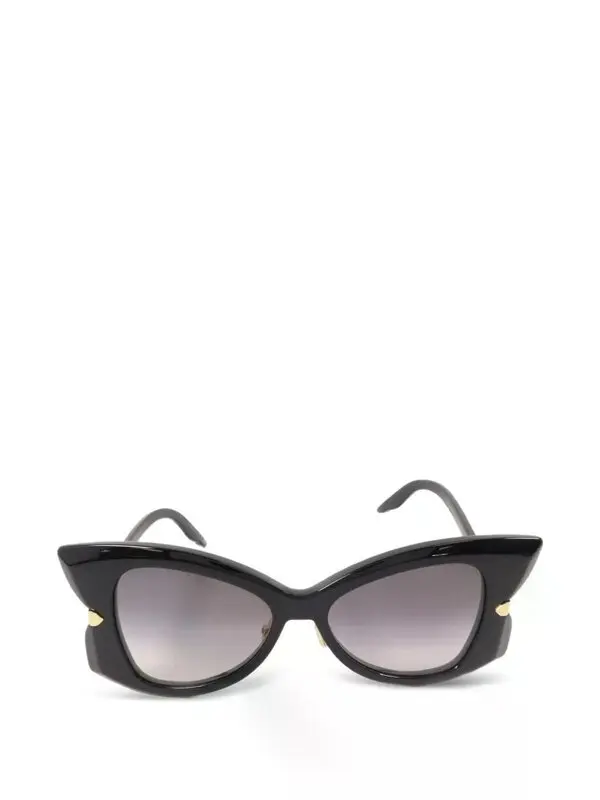 Dior Cat-eye Sunglasses With Gold-tone Hardware - Black
