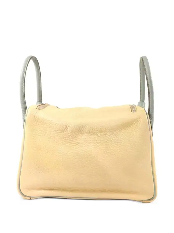Hermès Lindy 30 Tote Bag - Yellow