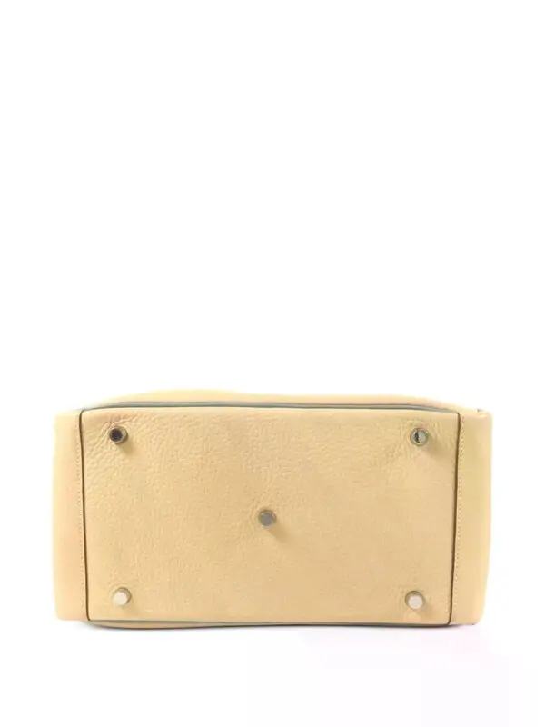 Hermès Lindy 30 Tote Bag - Yellow