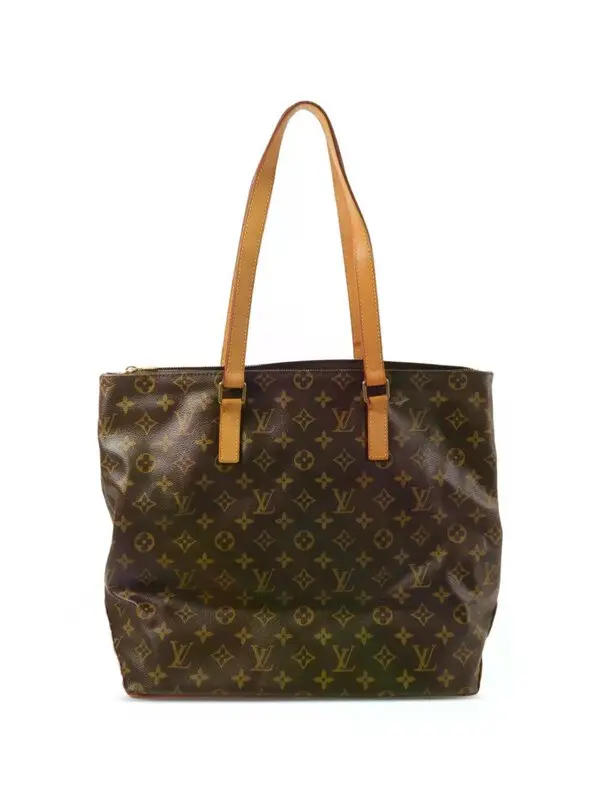 LOUIS VUITTON Monogram Canvas Cabas Mezzo Tote Bag