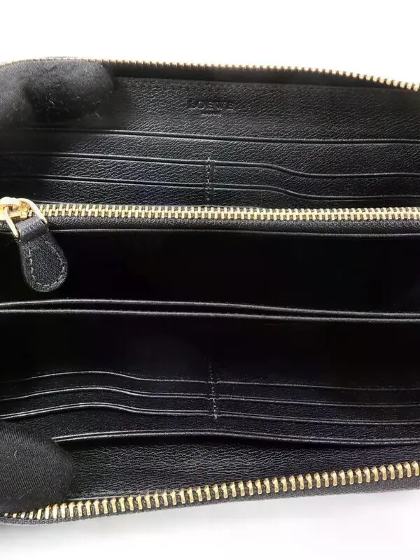 Loewe Logo-plaque Leather Wallet