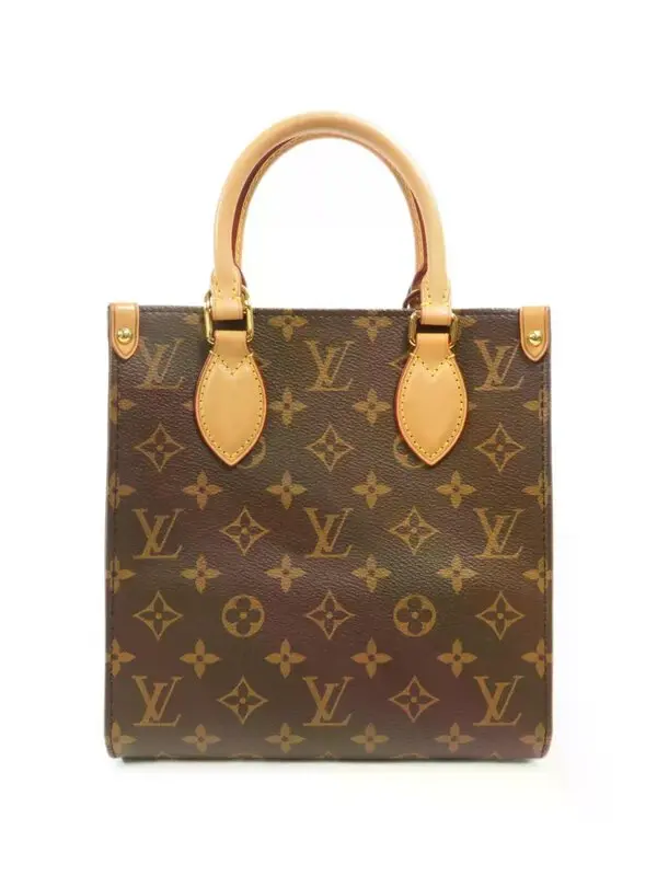LOUIS VUITTON Sac Plat Bb Monogram Tote Bag
