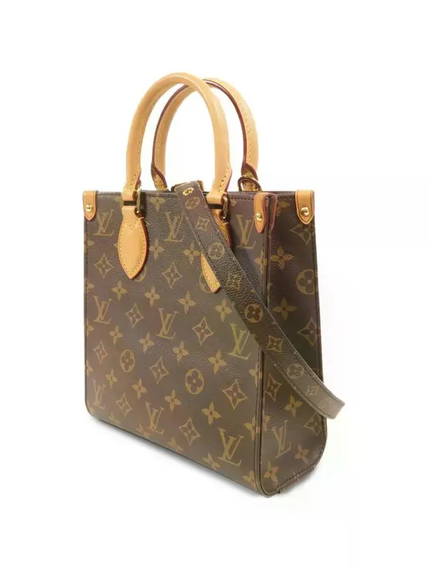 LOUIS VUITTON Sac Plat Bb Monogram Tote Bag