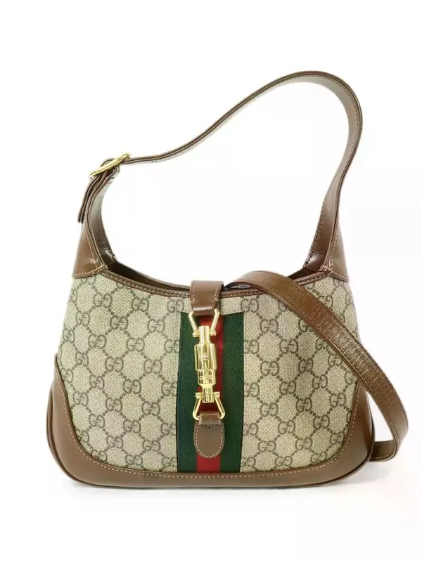 Gucci Small Jackie 1961 Gg-web Shoulder Bag