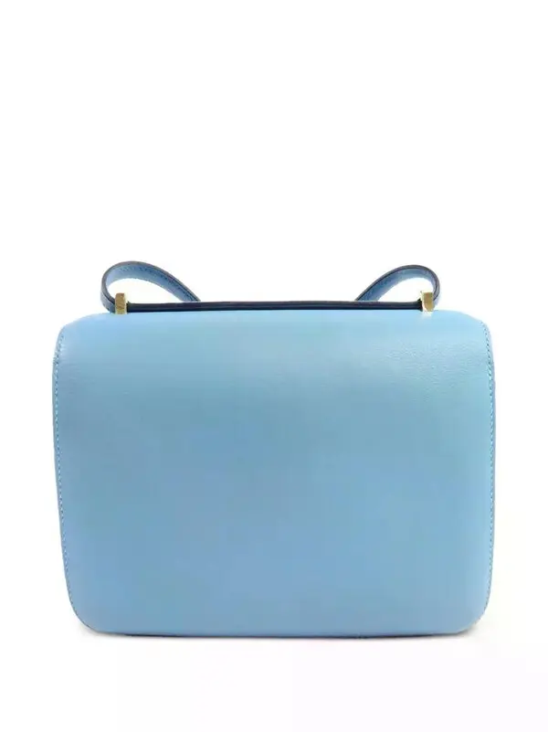 Hermès Mini Constance Shoulder Bag - Blue
